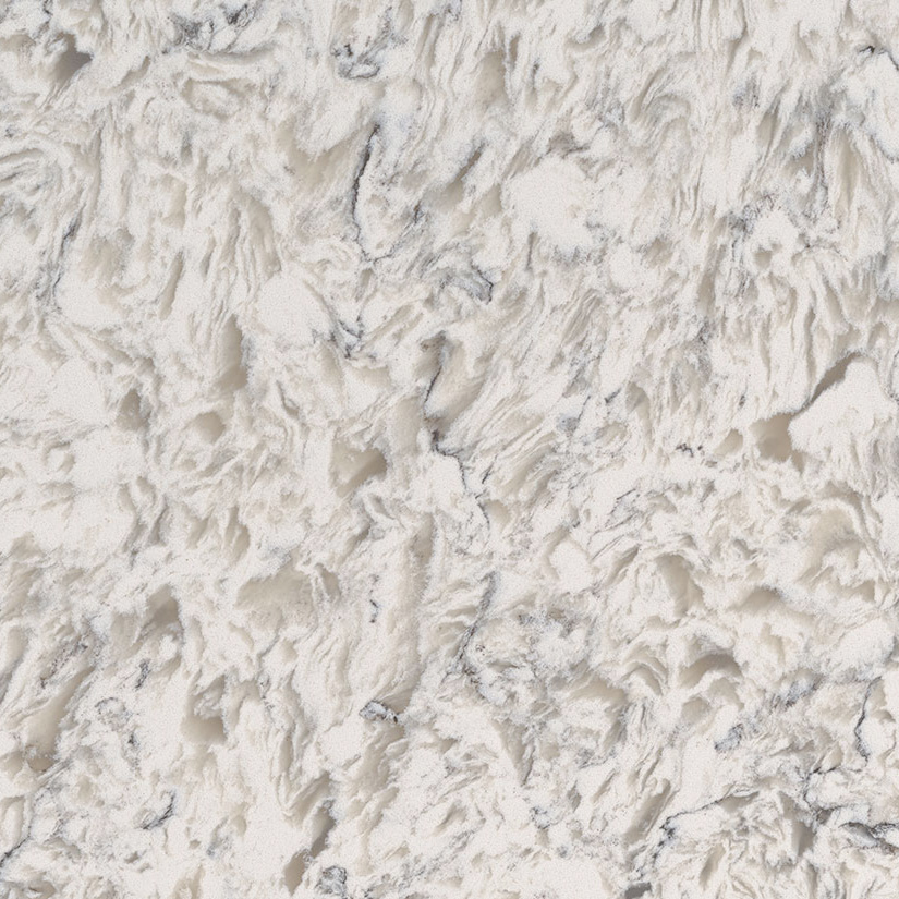 Montclair White Quartz Counterops | Quality Granite & Marble Wichita